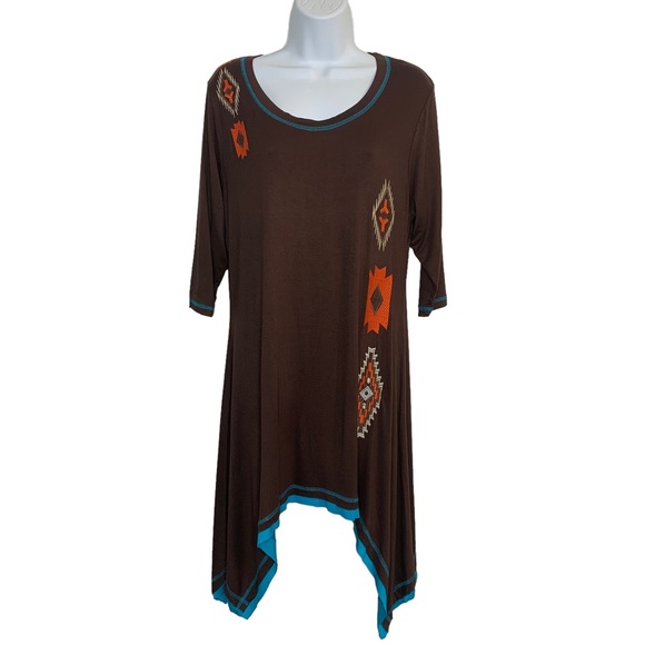 Urban Mangoz | Dresses | Urban Mangoz Southwest Design Embroidered ...
